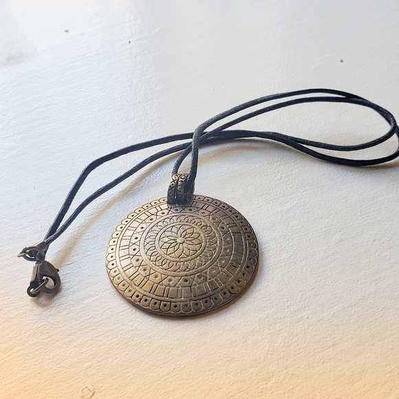 Jewelry | Handmade Vintage Brass Pendant Necklace | Poshmark